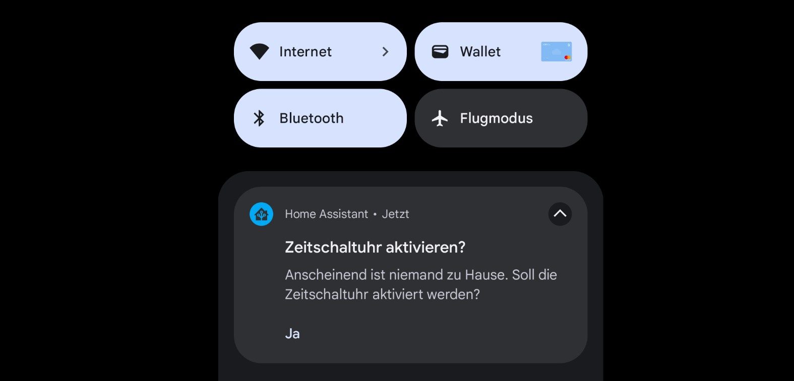 Actionable Notifications Mit Der Home Assistant App Smarterkram de
