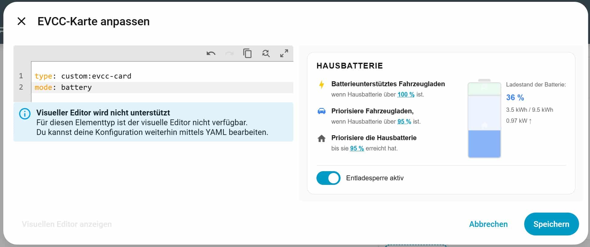 Perfekte Ladekontrolle im Smart Home: Die neue EVCC-Card für Home Assistant